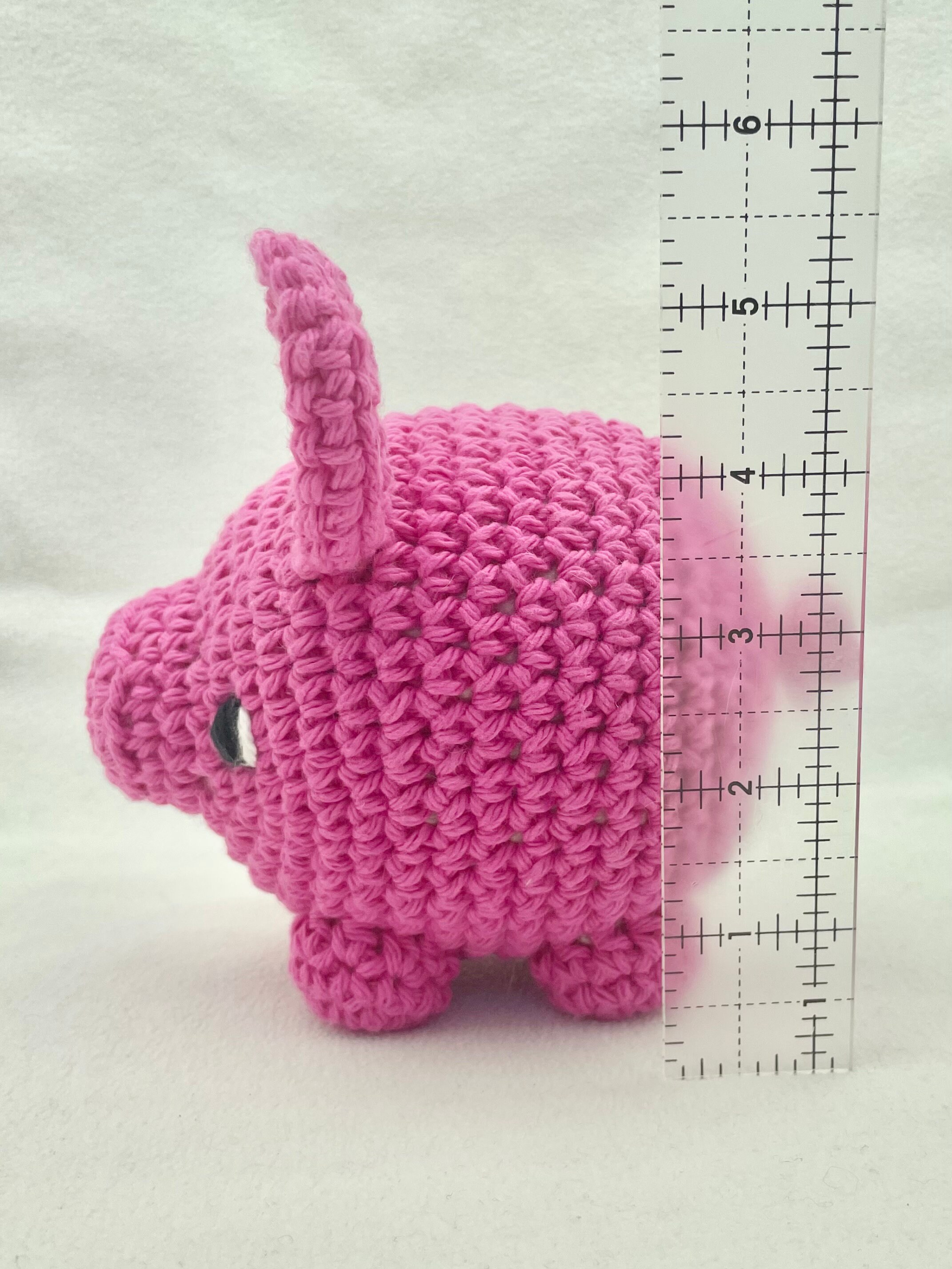 Eco Friendly Crochet Pig Kit, Amigurumi Plush Pattern, Homemade Pig Toy ...
