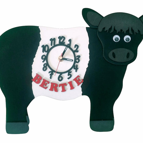 Belted Galloway Cow - Etsy