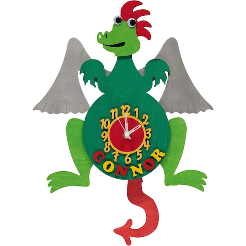 Dragon Flying Wall Clock - Etsy