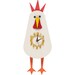 Chicken Personalised Wooden Pendulum Children's Clock - Etsy