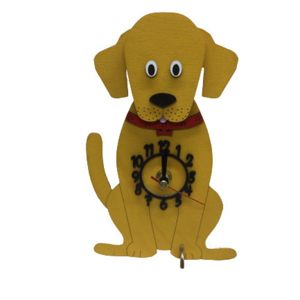Dog Clock - Etsy