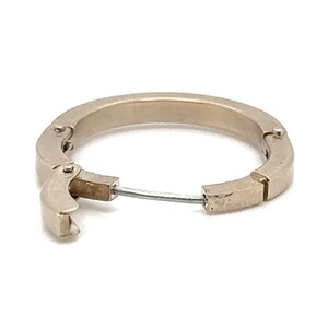 BRAND NEW Arthritic Shank Wedding Band Anniversary Ring 14K White Gold ...