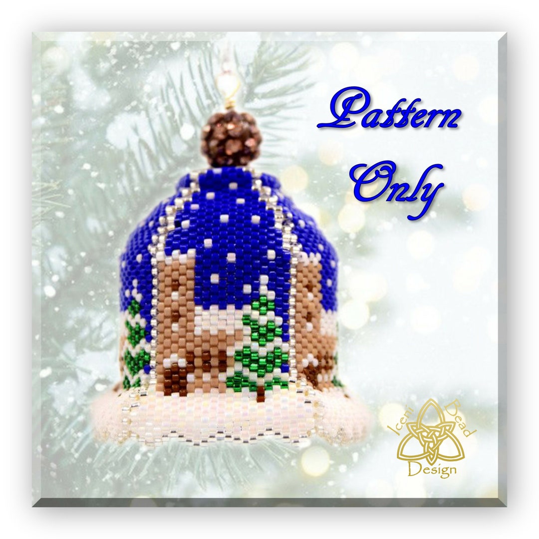Bead Pattern: Midnight Mass Bell Ornament, Pdf. Tutorial. English Only ...