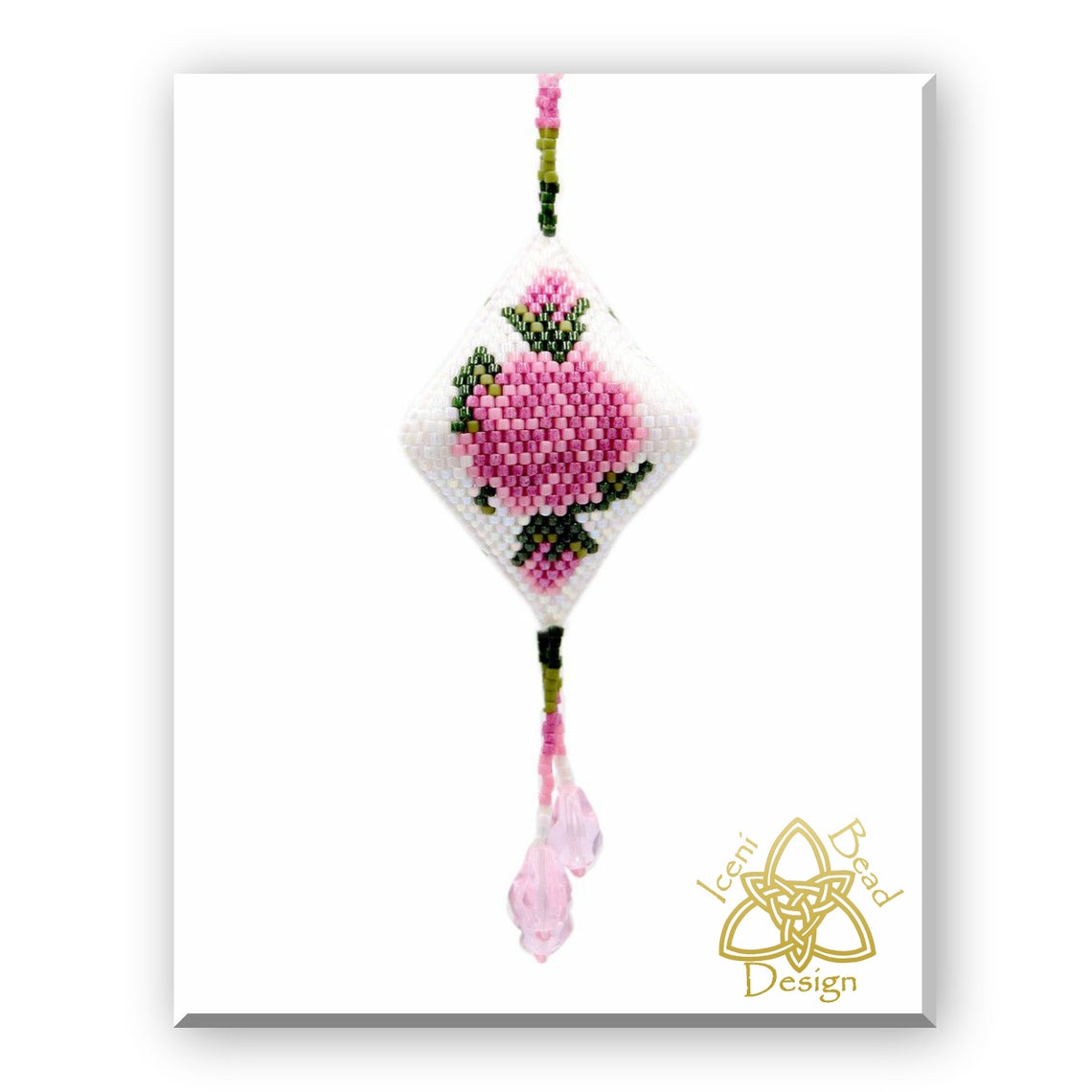 Rose Pod Peyote Stitch Pattern Instructions Pdf. - Etsy