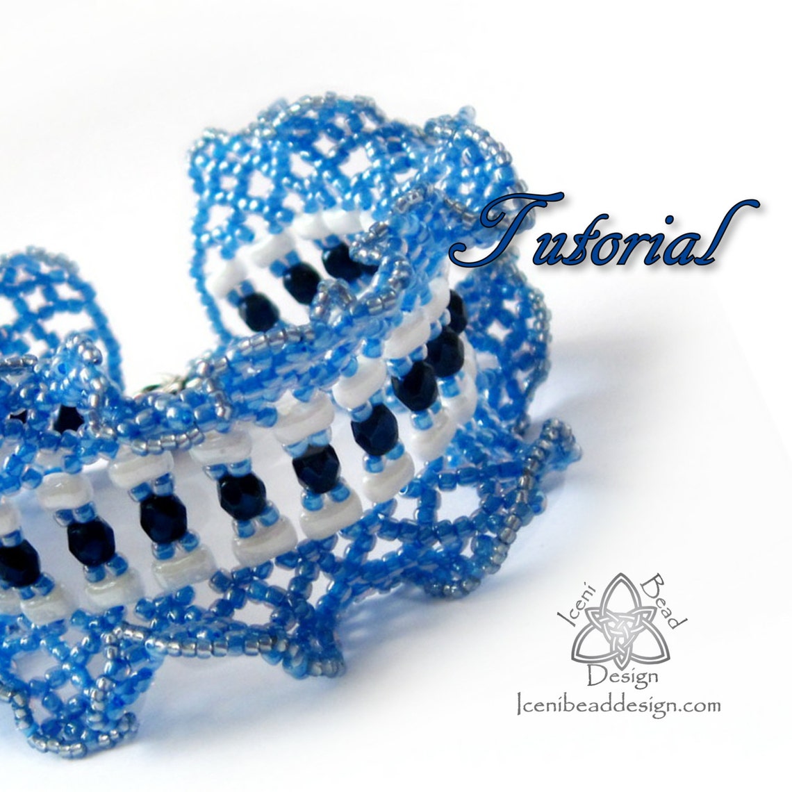 Pdf Tutorial Ruffle Bracelet With Bi-bo Beads, Beading Pattern English ...