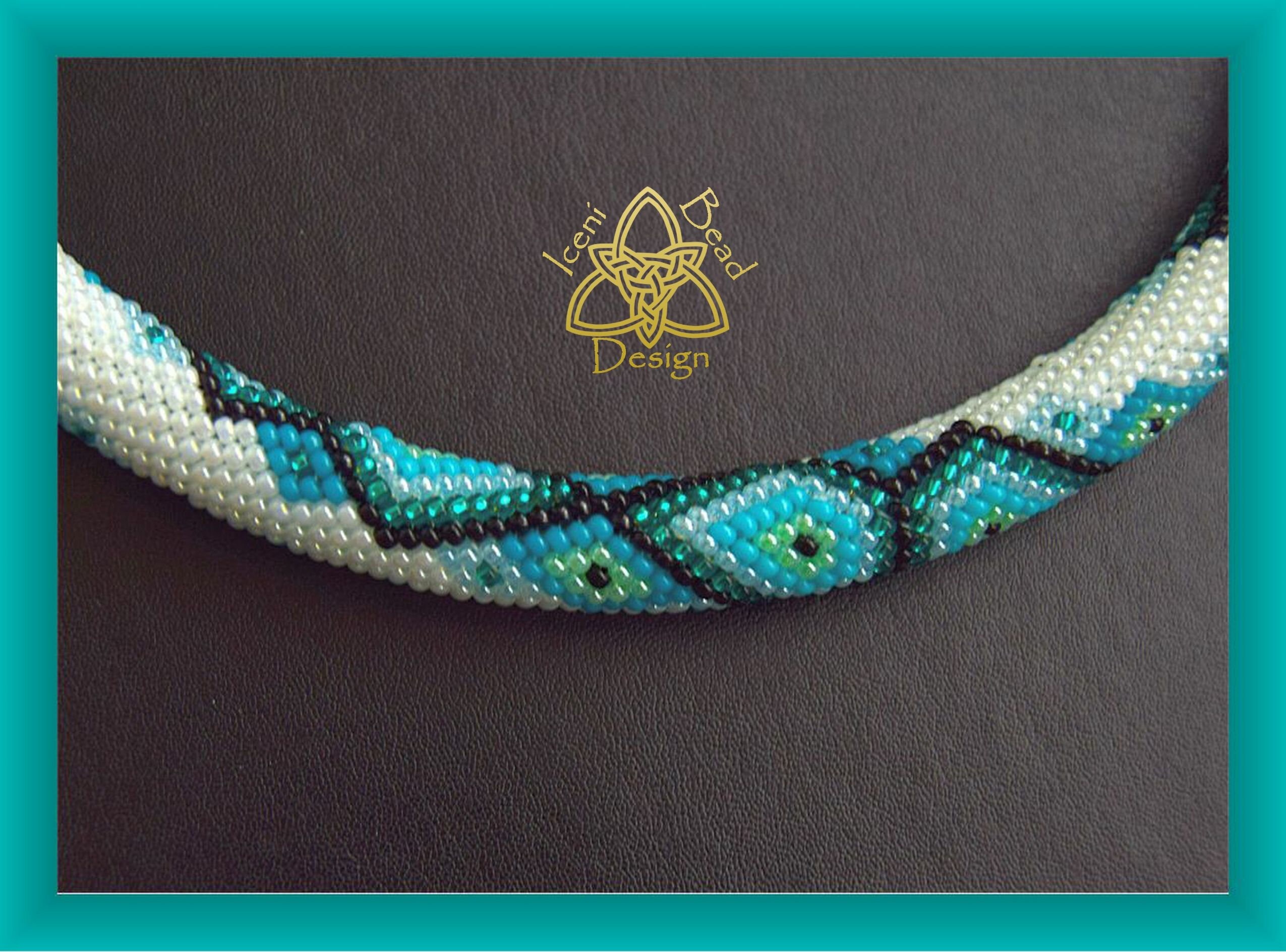 River Flow Pattern for Peyote With a Twist - Not Crochet .pdf Pattern ...