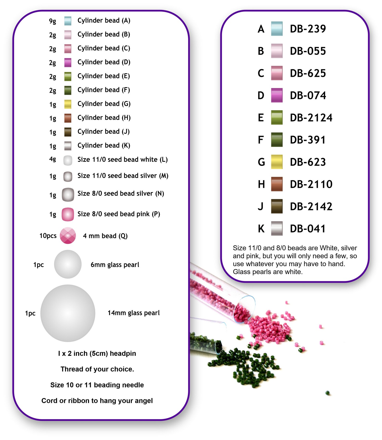 Bead Pattern: Apple Blossom Angel Tree Ornament Pdf. - Etsy