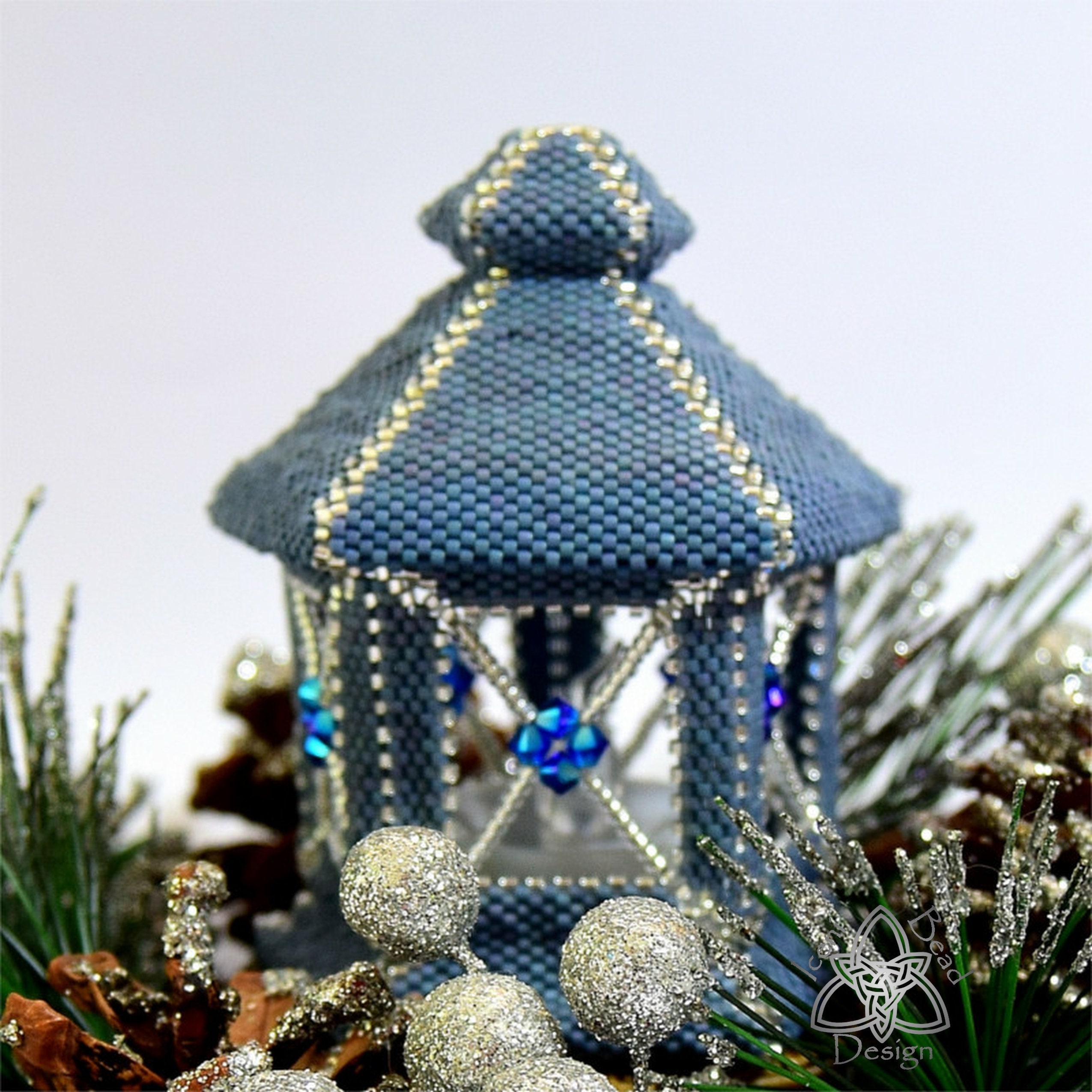 Bead Pattern: Beaded Lantern, Battery Tea-light Holder .pdf Tutorial ...