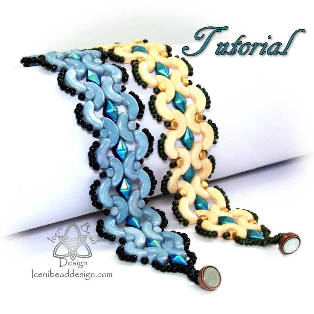 Tutorial Adah Bracelet With Arcos® Par Puca® and Minos® Par Puca® Beads ...