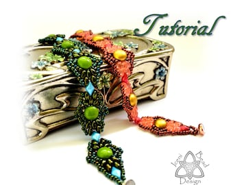 Pdf Tutorial Mantis Necklace with Arcos Par Puca® SuperDuo