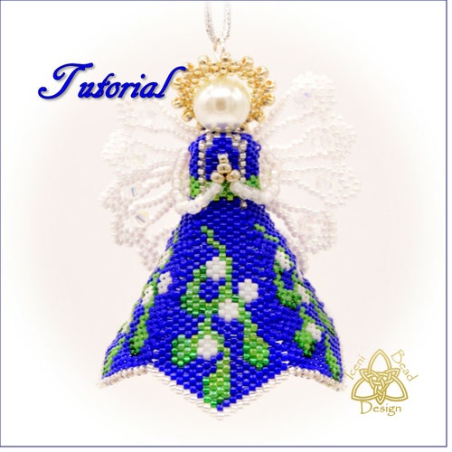Bead Pattern: Angel of Grace Tree Ornament Pdf. Tutorial. - Etsy