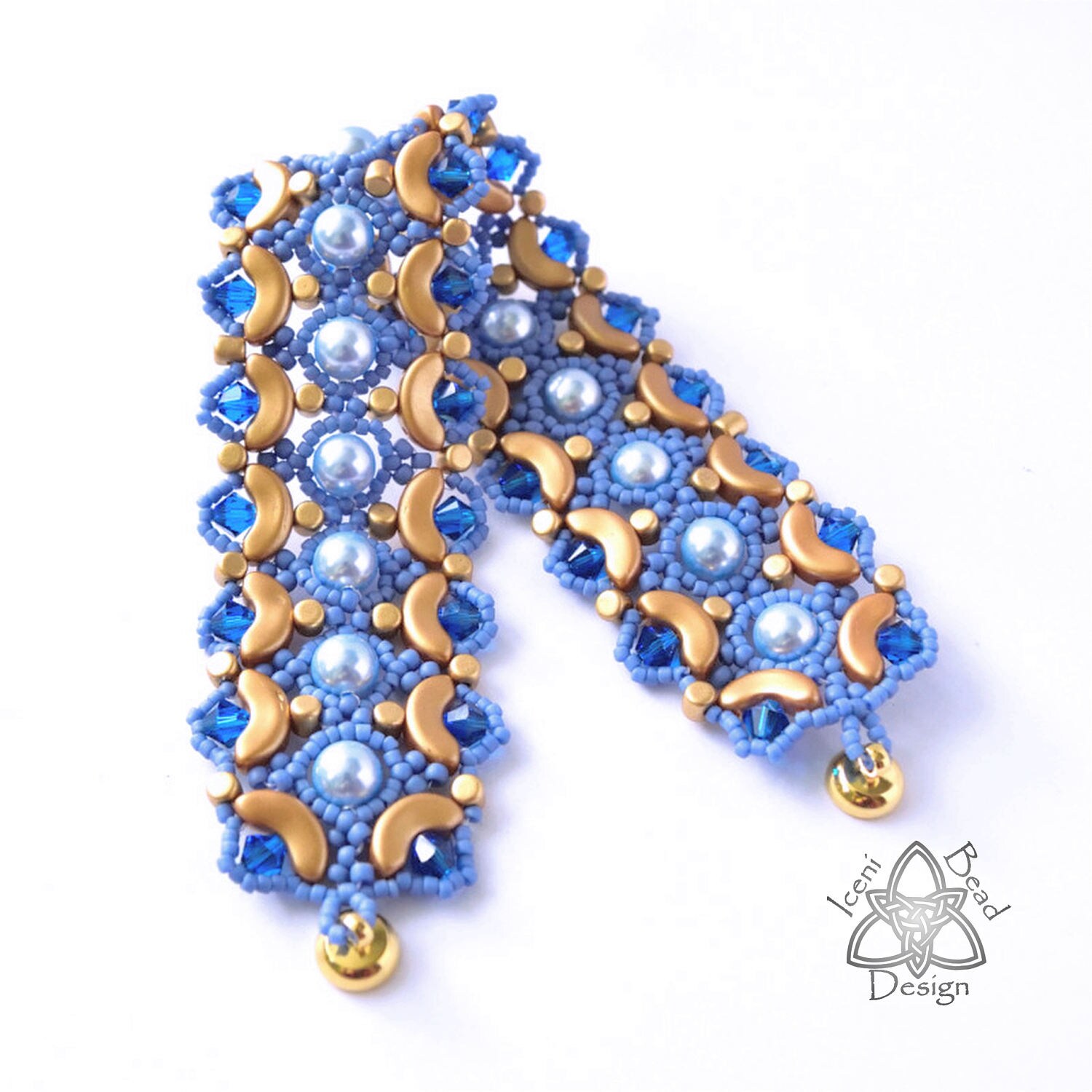 Pdf Tutorial Eshana Bracelet With Arcos® Par Puca® Beads and - Etsy