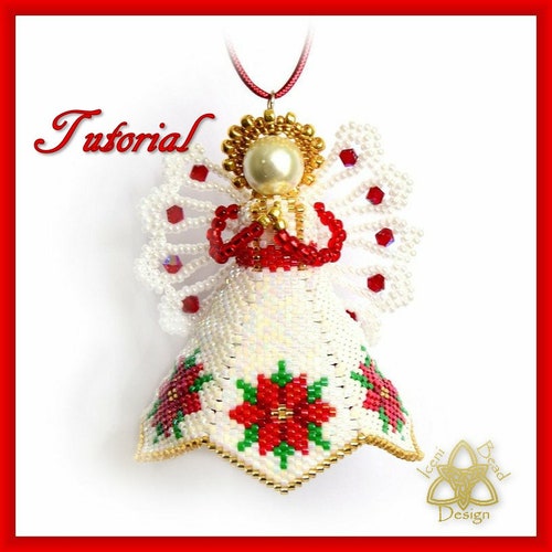 Bead Pattern: Angel of Grace Tree Ornament Pdf. Tutorial. - Etsy