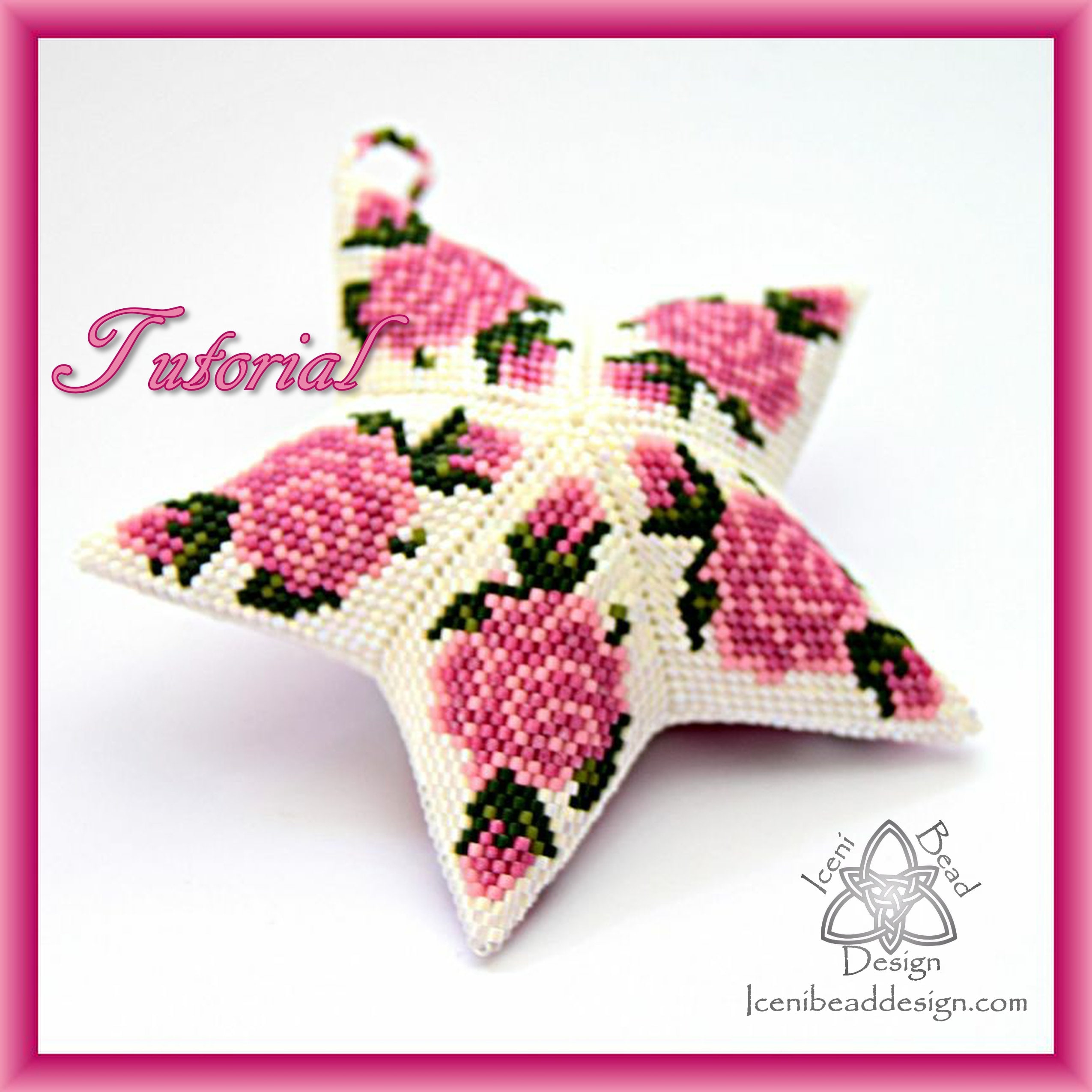 Jewelry Making & Beading 3D peyote Star Bead Pattern Hibiscus Star ...