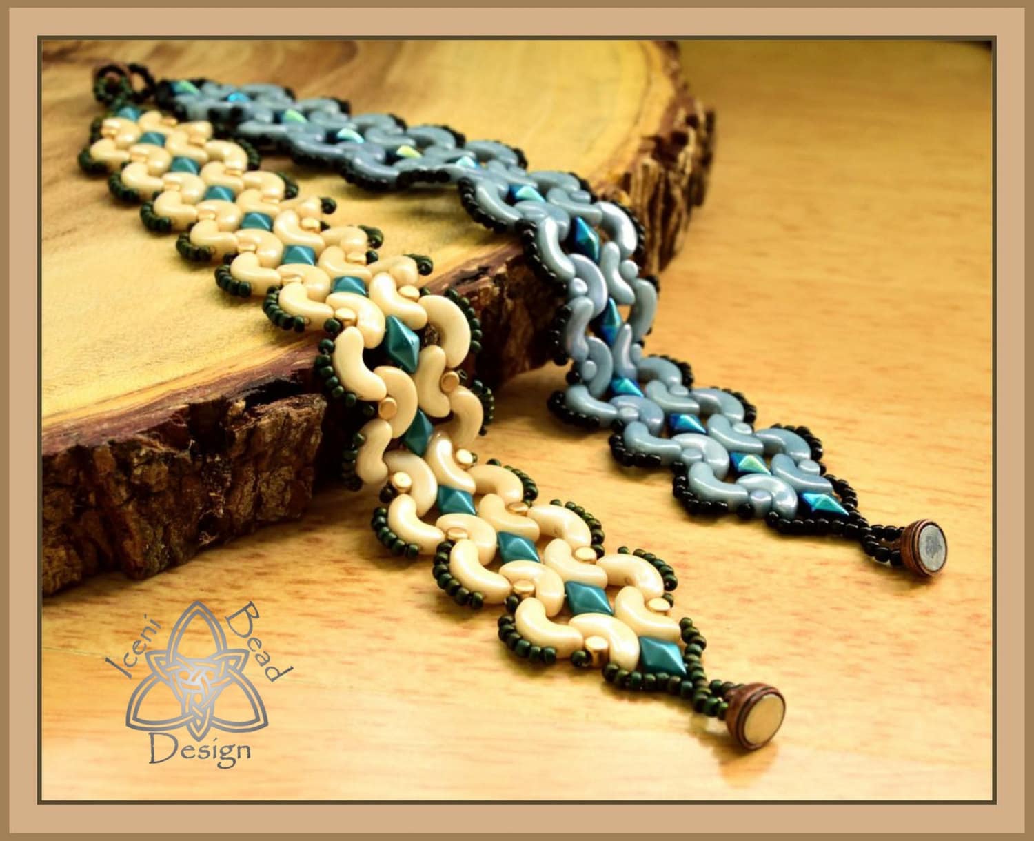 Tutorial Adah Bracelet With Arcos® Par Puca® and Minos® Par - Etsy