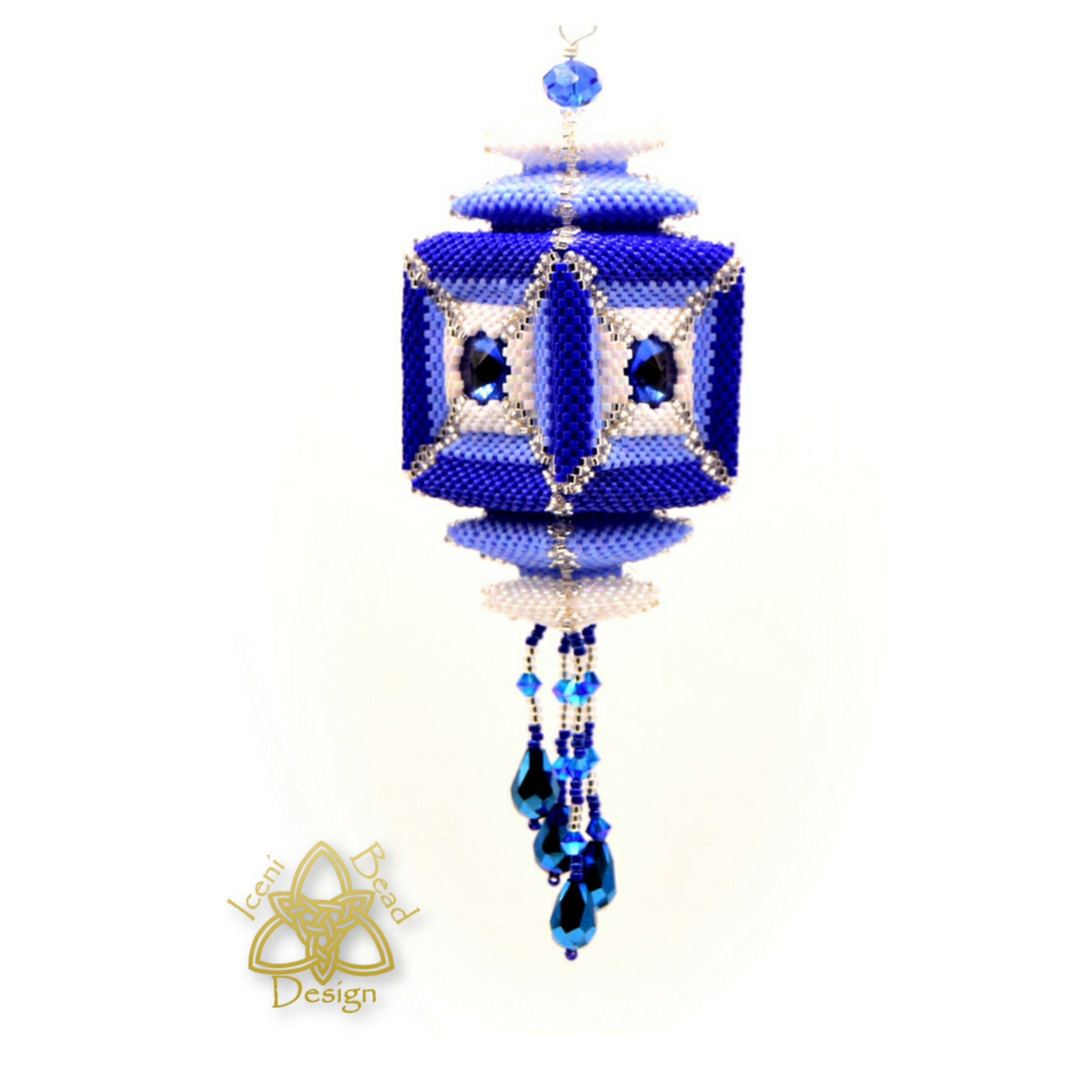 Bead Pattern Only: Lucerna Christmas Ornament, Pdf. Tutorial. English ...