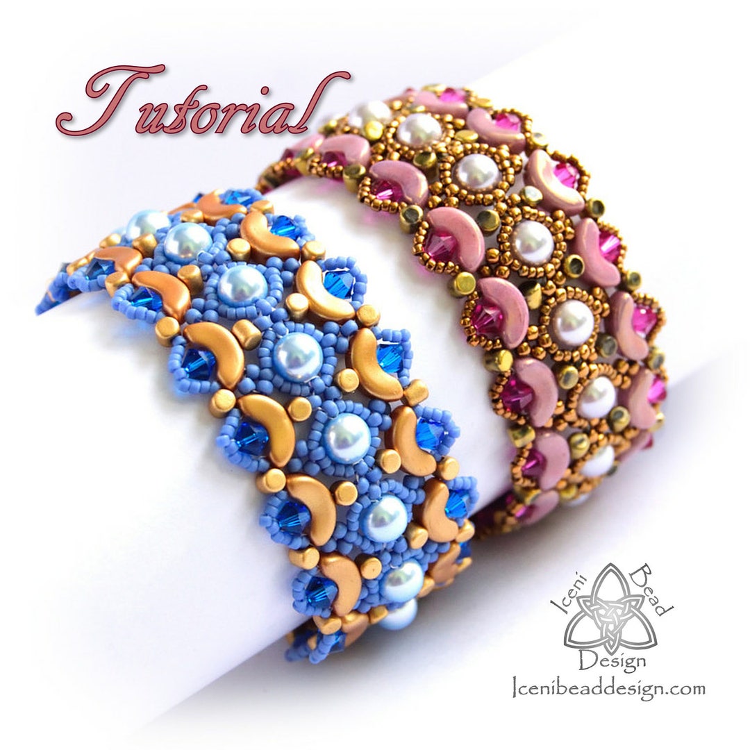 Pdf Tutorial Eshana Bracelet With Arcos® Par Puca® Beads and Minos® Par ...