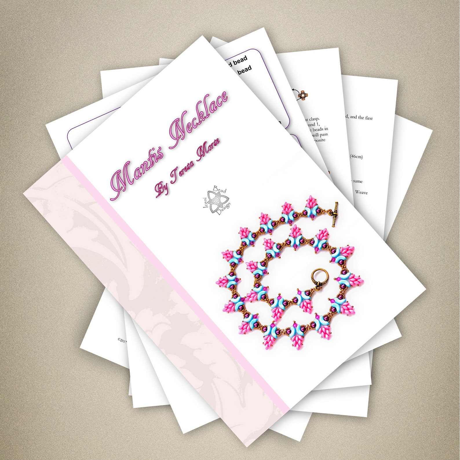 Pdf Tutorial Mantis Necklace With Arcos Par Puca® Superduo - Etsy Israel