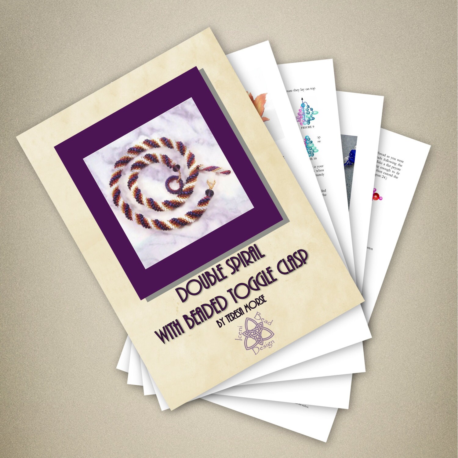 PDF Tutorial Double Spiral Rope With Super Duo Beads and Seed - Etsy