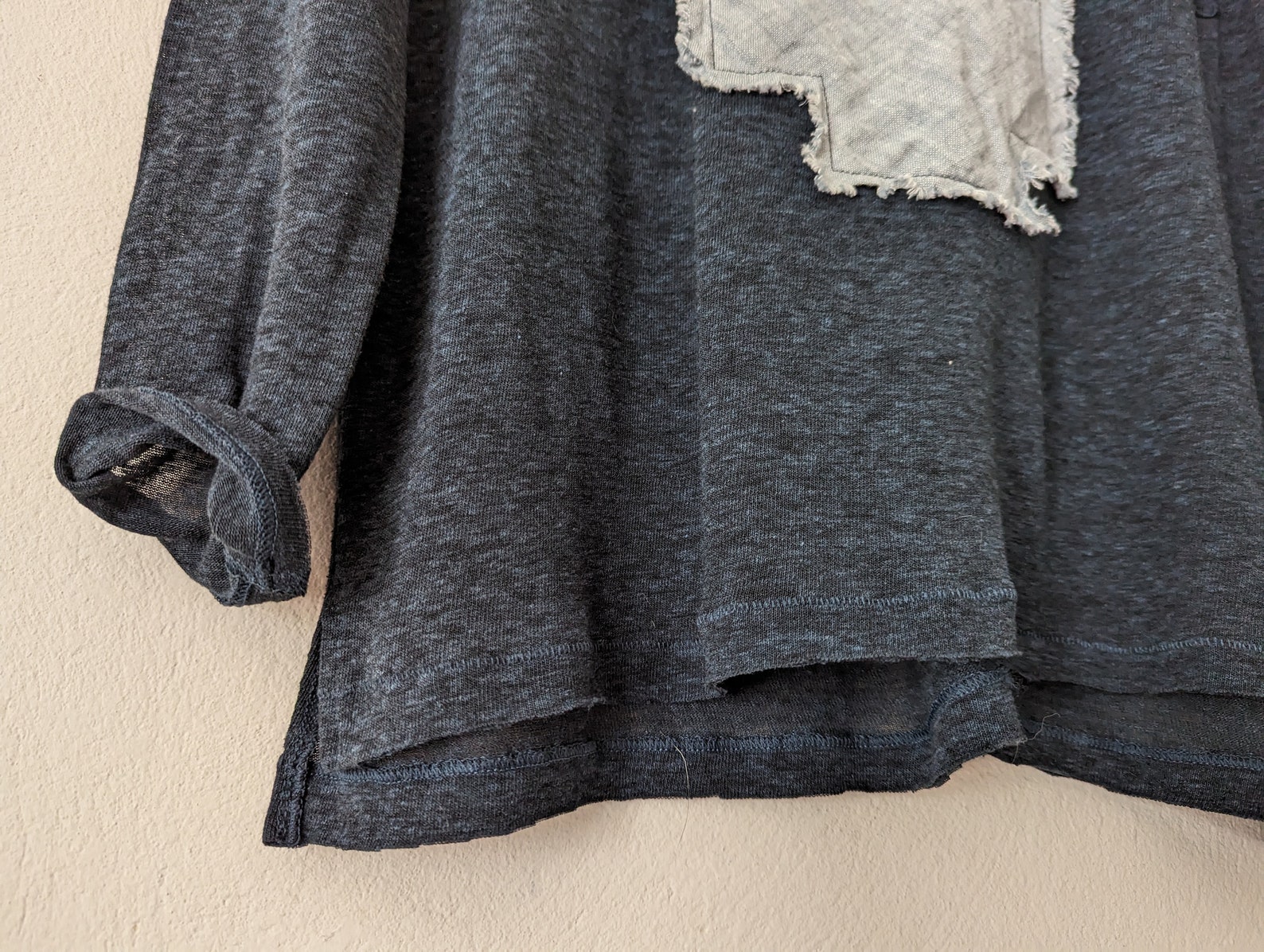 Recycled Sweater / Altered Couture cross Sweater / by Breathe-again ...