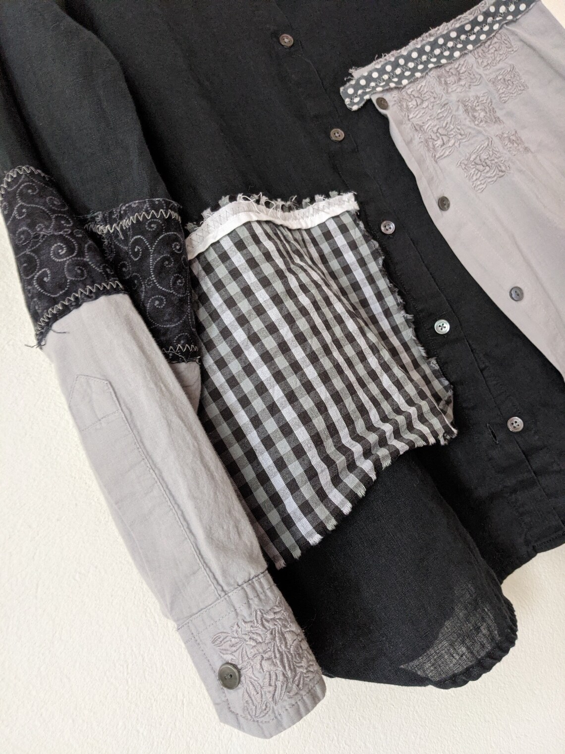 Handmade Menswear Shirt / Sustainable Artisan Clothing by Breathe-again ...