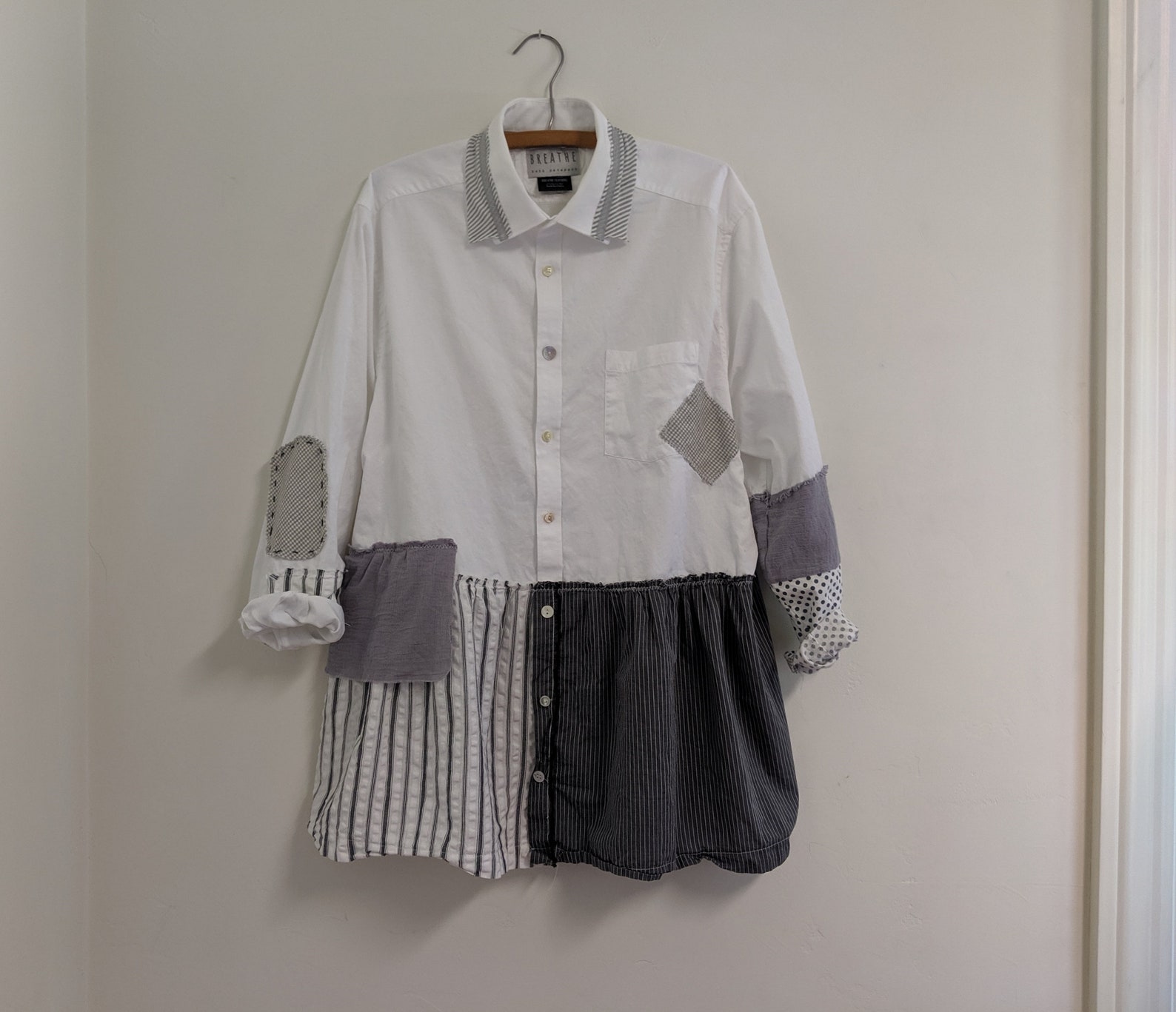 Handmade Menswear Shirt / Sustainable Artisan Clothing by Breathe-again ...