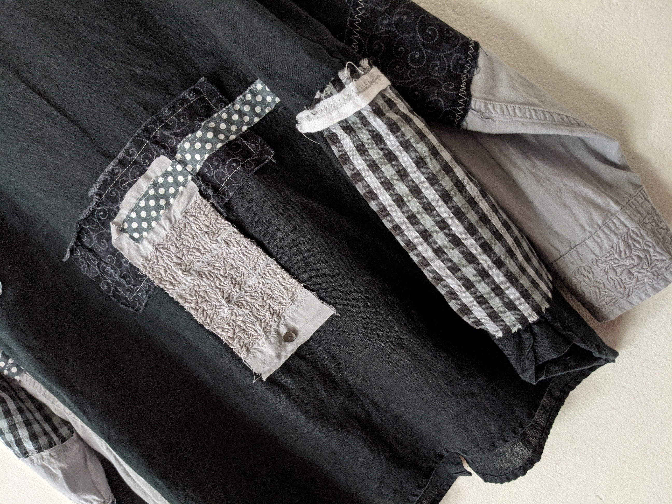 Handmade Menswear Shirt / Sustainable Artisan Clothing by Breathe-again ...