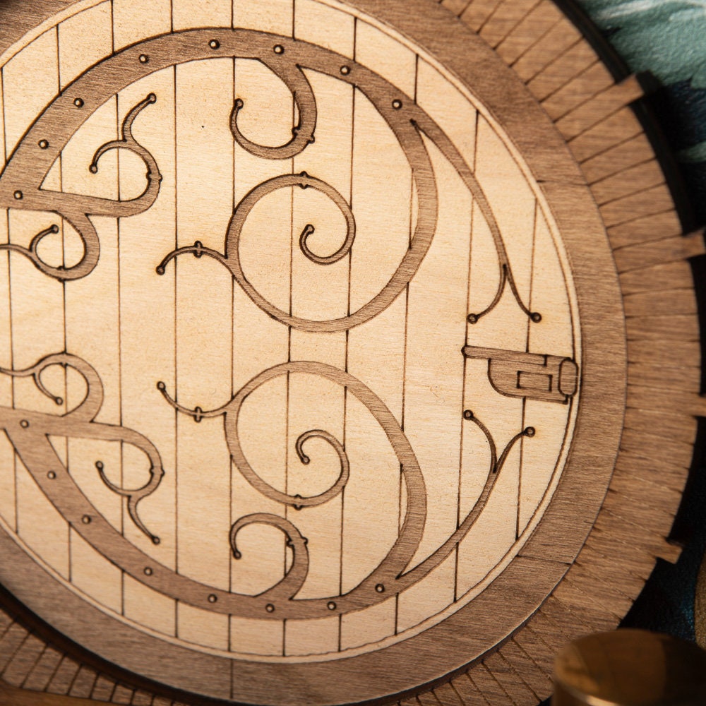 Wall Decoration Miniature Door Mini Mousehole Hobbit Lord of - Etsy