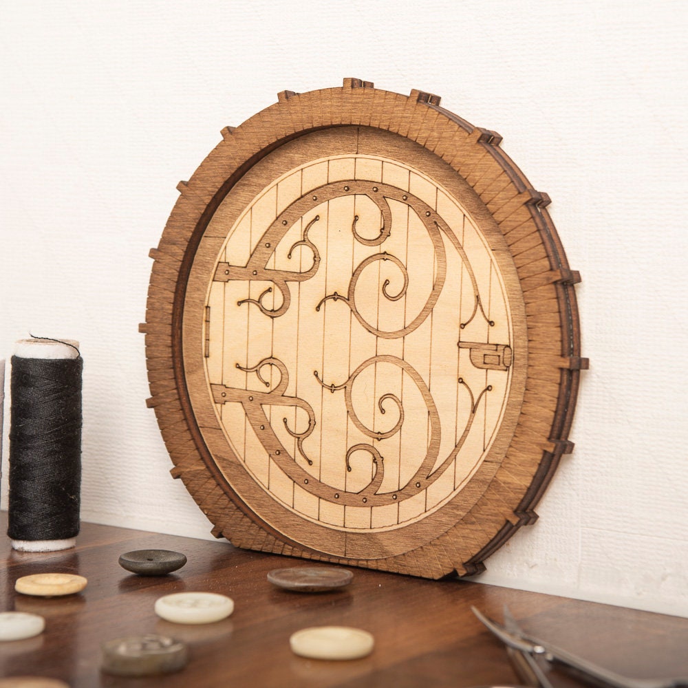 Wall Decoration Miniature Door Mini Mousehole Hobbit Lord of - Etsy