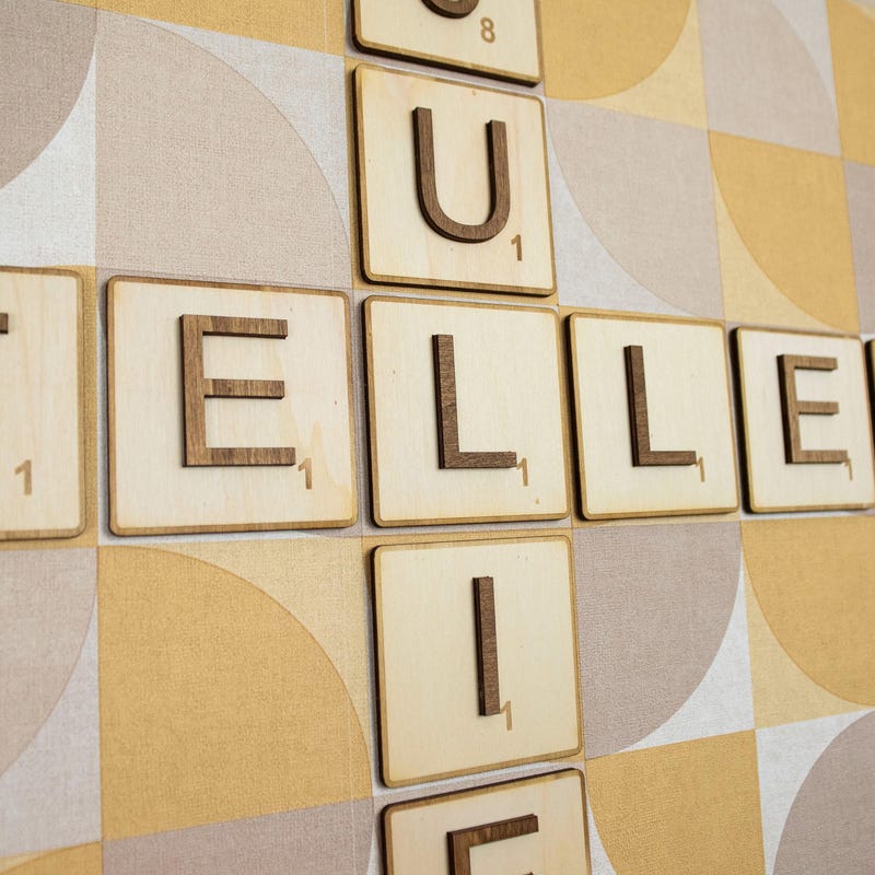 Giant Scrabble Tiles - Etsy