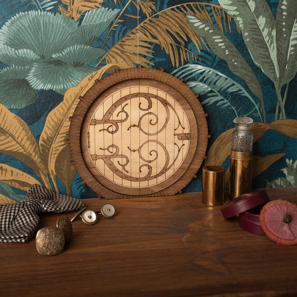 Wall Decoration Miniature Door Mini Mousehole Hobbit Lord of - Etsy