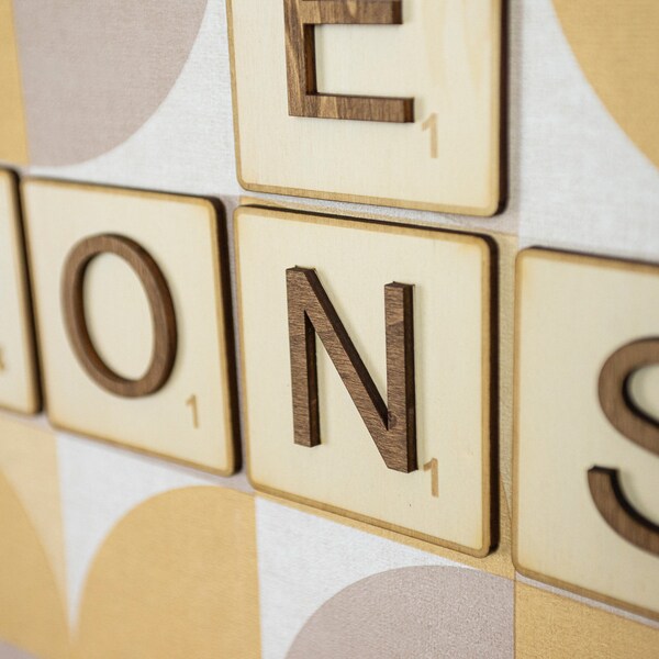 Giant Scrabble Tiles - Etsy