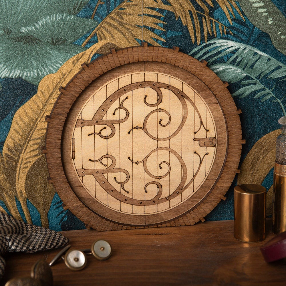 Wall Decoration Miniature Door Mini Mousehole Hobbit Lord of - Etsy