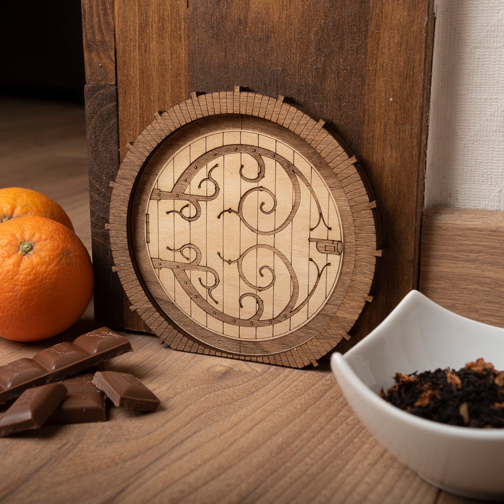 Wall Decoration Miniature Door Mini Mousehole Hobbit Lord of - Etsy
