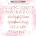 Rose Gold Foil Letters, Alphabet Clipart Hand Lettering, Pink Numbers ...