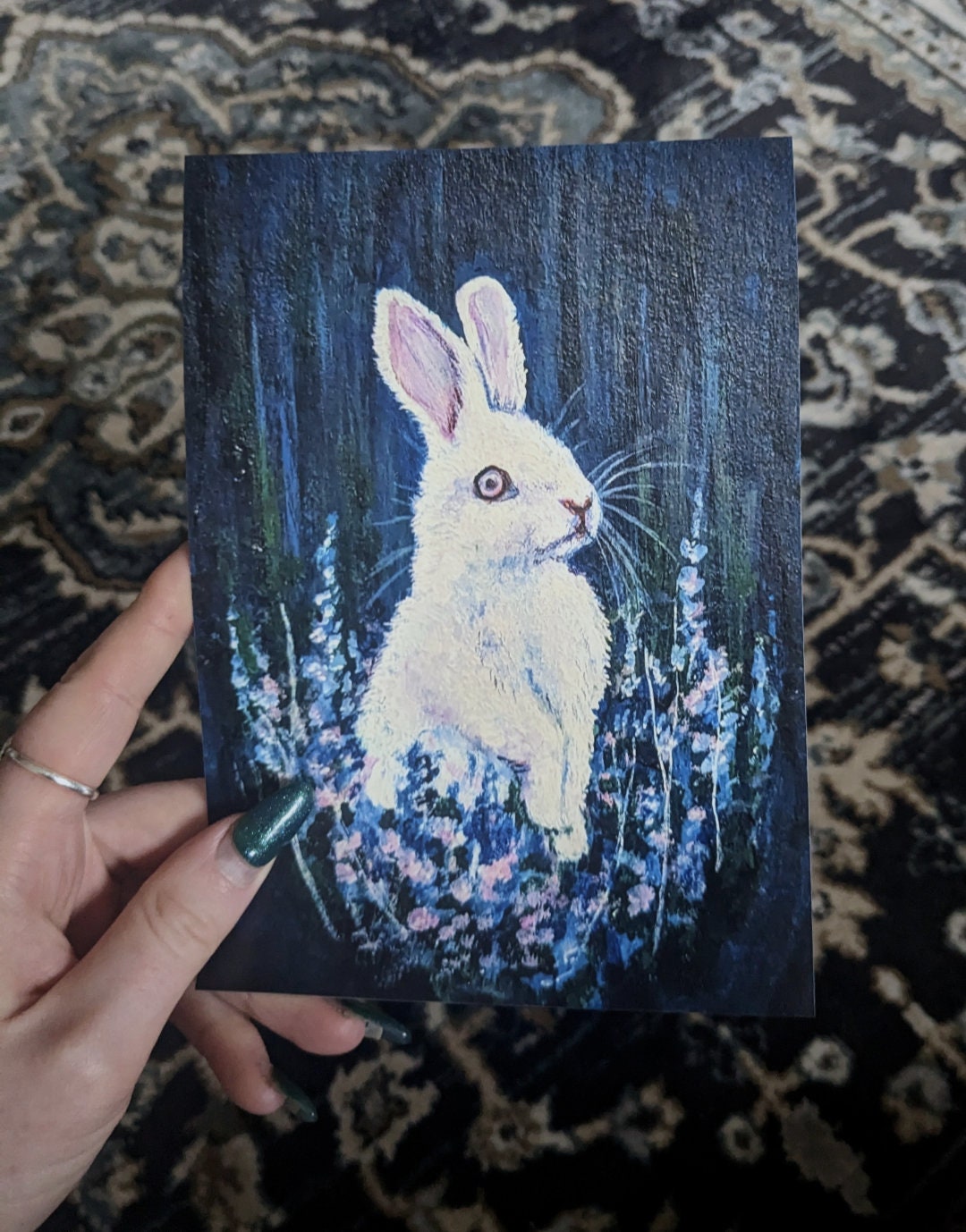 Little Bunny Art Print - Pop Surrealism, Lowbrow Art, Eerie Art, Dark ...