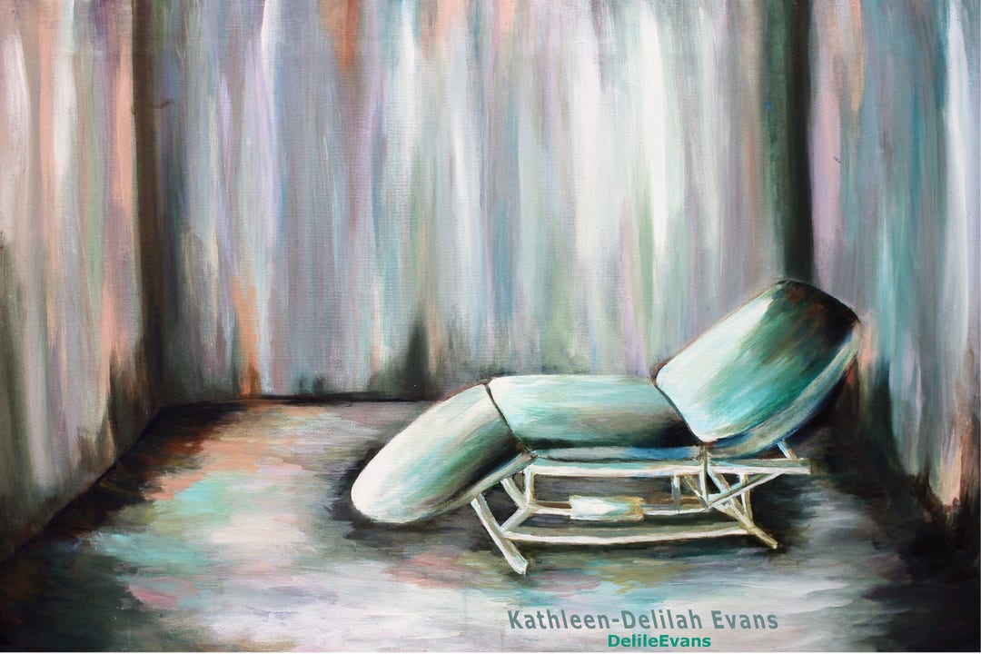 Constrained - Mental Health Original Painting, Mental Illness, Anxiety ...