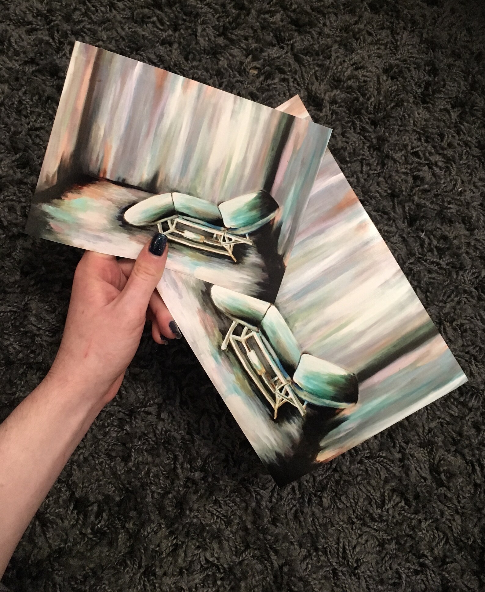 Constrained - Mental Health Original Painting, Mental Illness, Anxiety ...