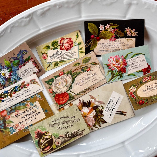 Antique Calling Card - Etsy