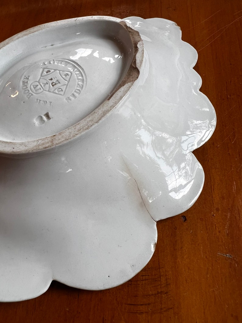 Antique T & R Boote Ironstone Leaf Dish - Mid 19th Century - English ...