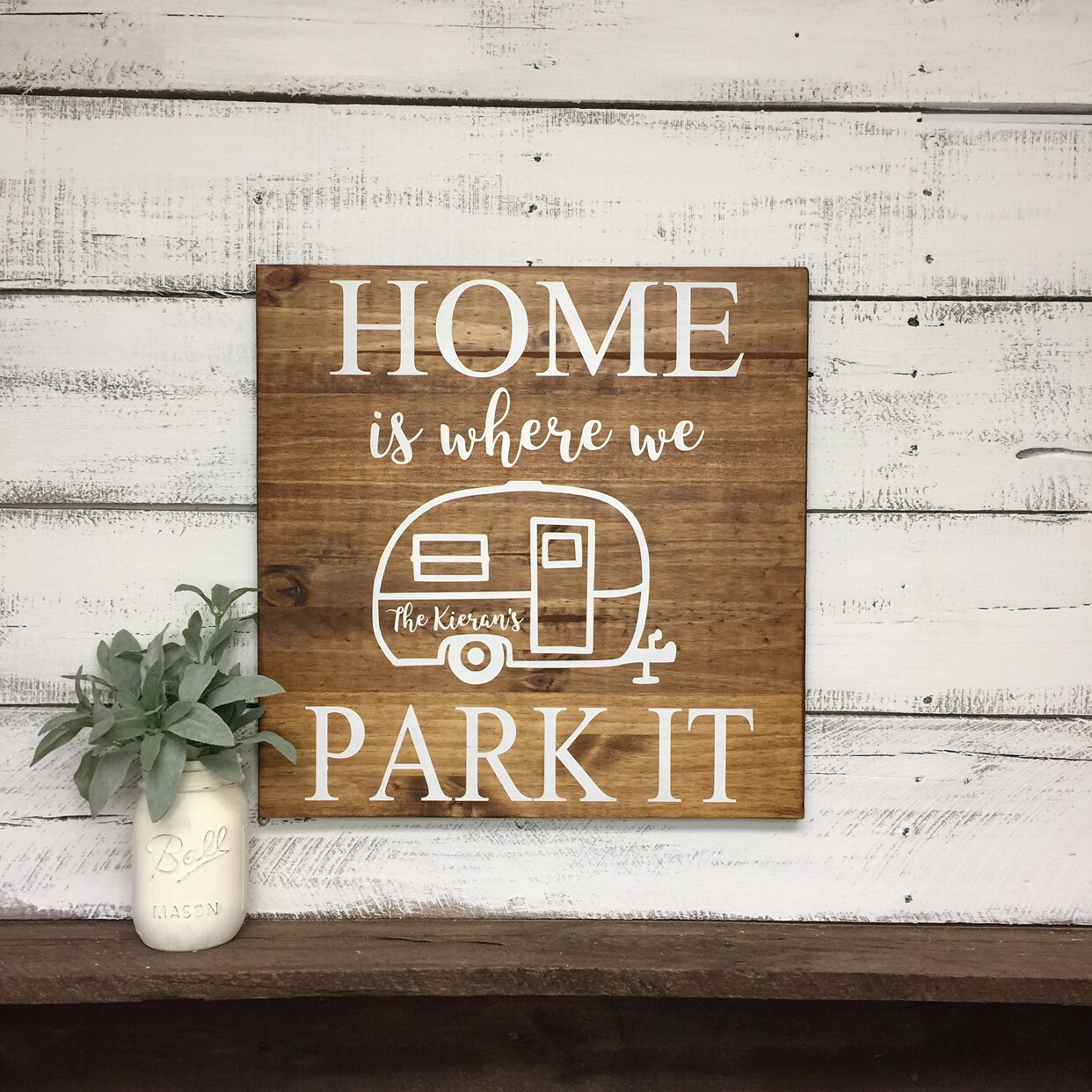 Camper Sign Rv Decor Family Camping Home is Where We - Etsy