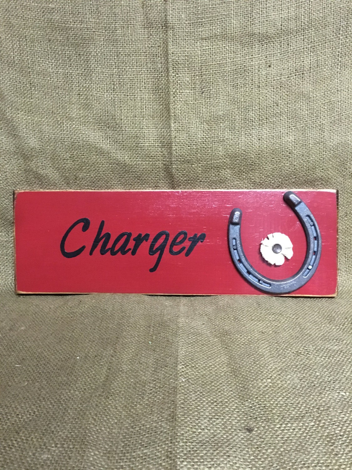 Stall Sign Horse Stall Sign With Horseshoe Personalized - Etsy