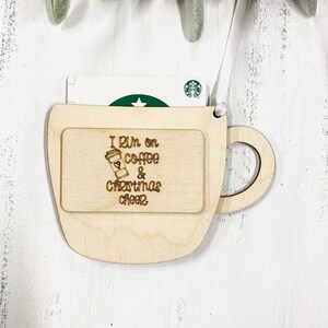 Christmas Gift Card Holder Ornament | Coffee Lover Gift | Barista Gift ...