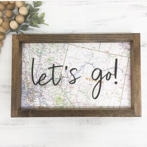 3D Wanderlust Travel Map Sign | Gallery Wall Decor | Adventure Theme ...