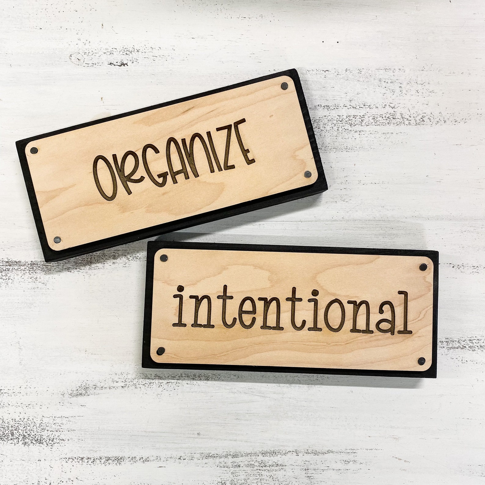 Word of the Year Wood Sign Office Sign Motivational Word - Etsy