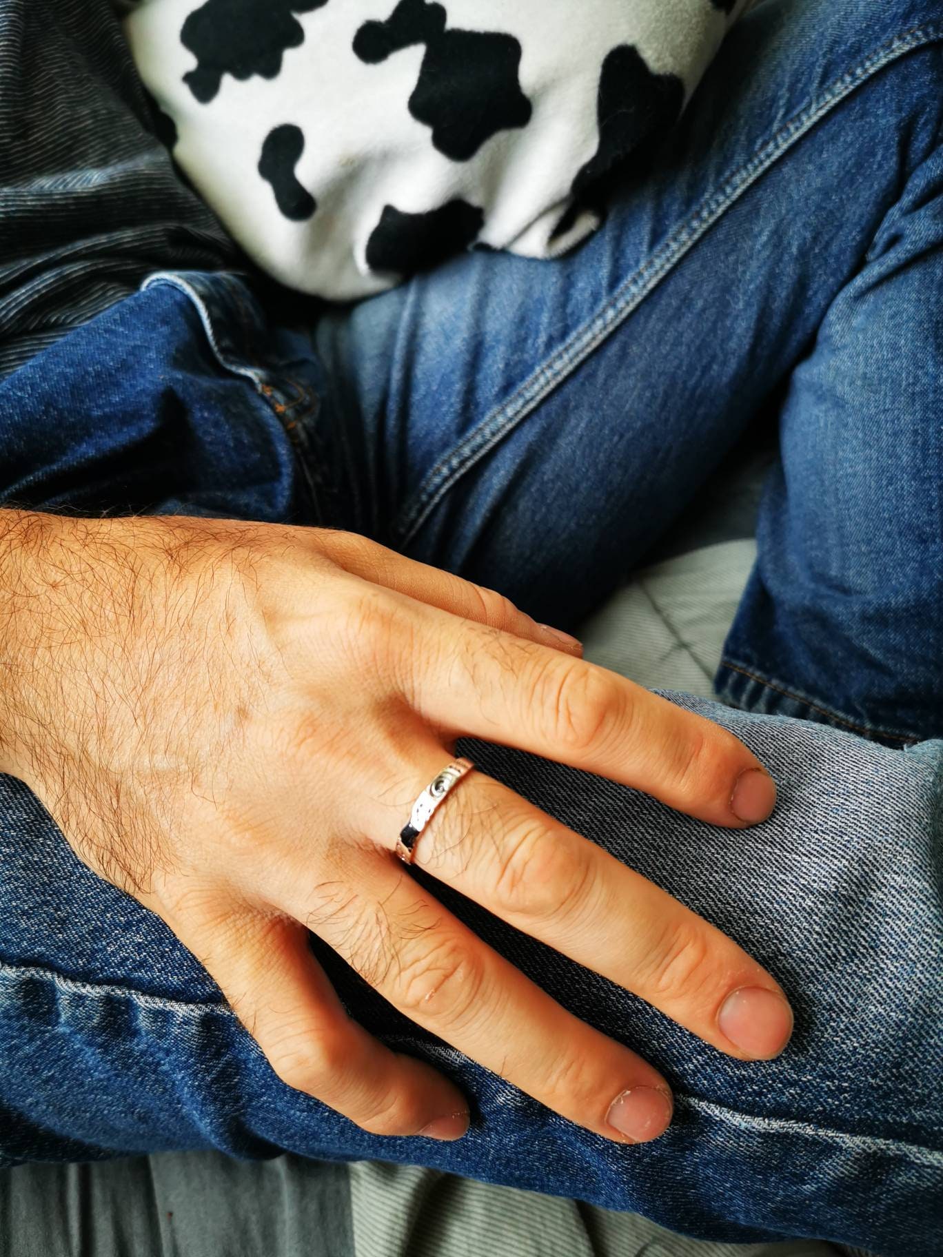 Mens Ring Mens Silver Ring Mens Narrow Ring Mens Jewelry - Etsy