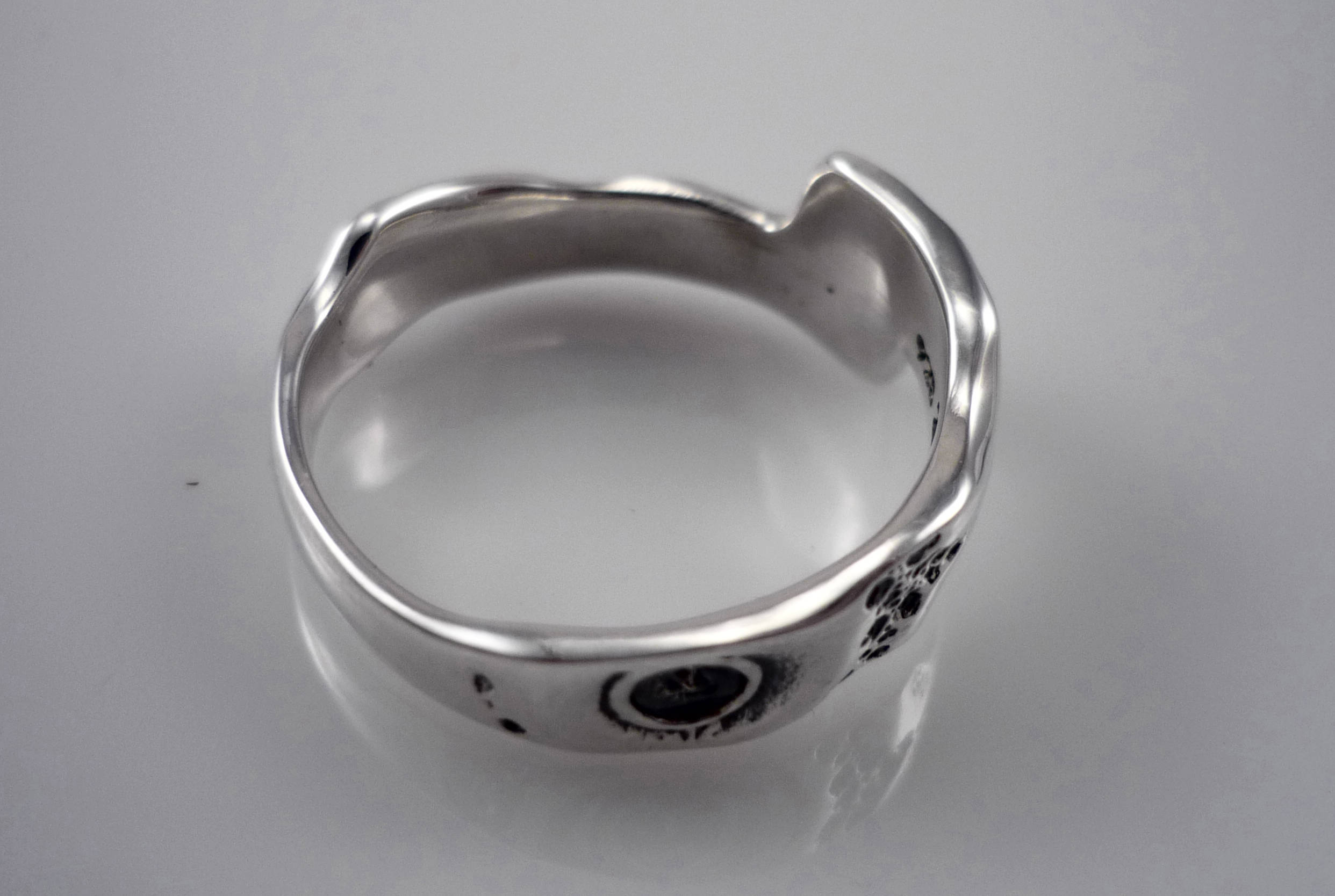 Wave Sterling Silver Ring - Etsy