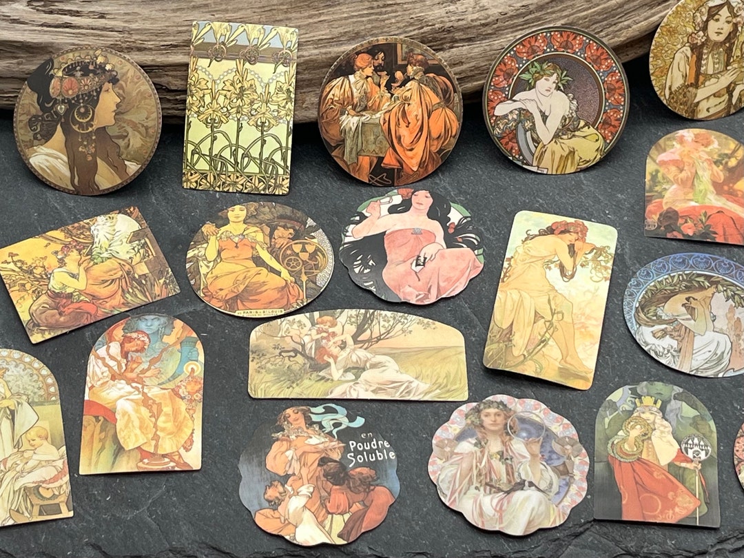 Art Deco Style Stickers, Vintage Reproduction, Art Deco, Antique ...