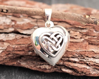 Celtic Knot Locket - Etsy