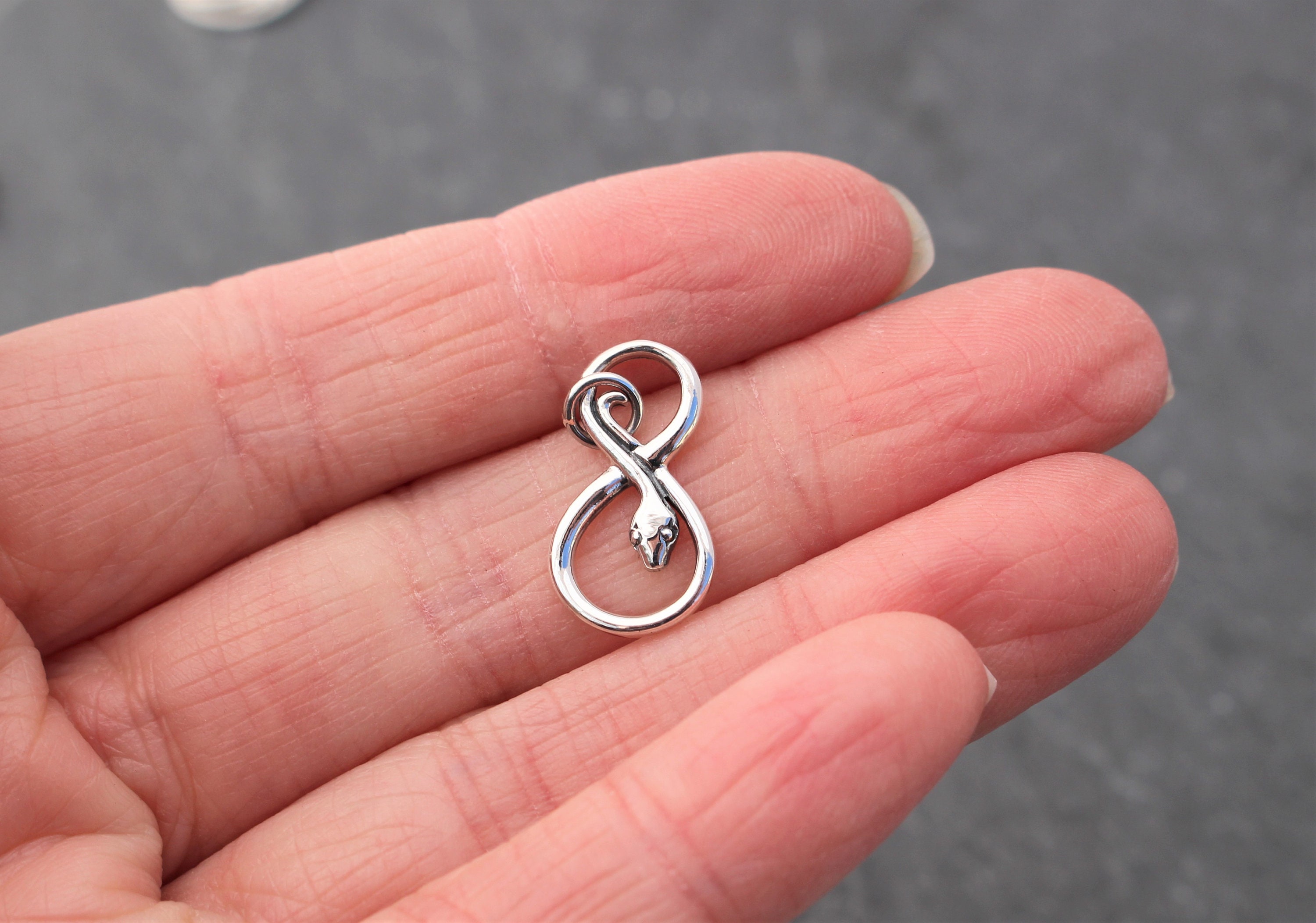 Infinity Snake Necklace at Cameron Malone blog